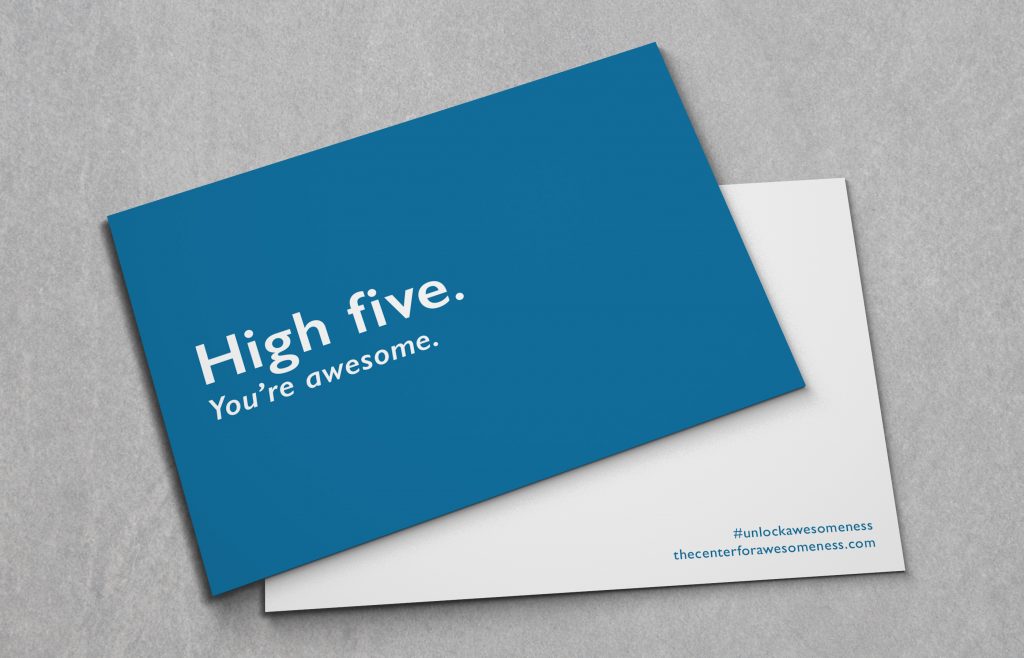 High Five Card | The Center for Awesomeness